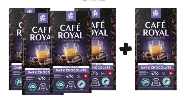 Café Royal Dark Chocolate 50pcs Nespresso compatible coffee capsules ️ Топ Цени | Онлайн Магазин ...
